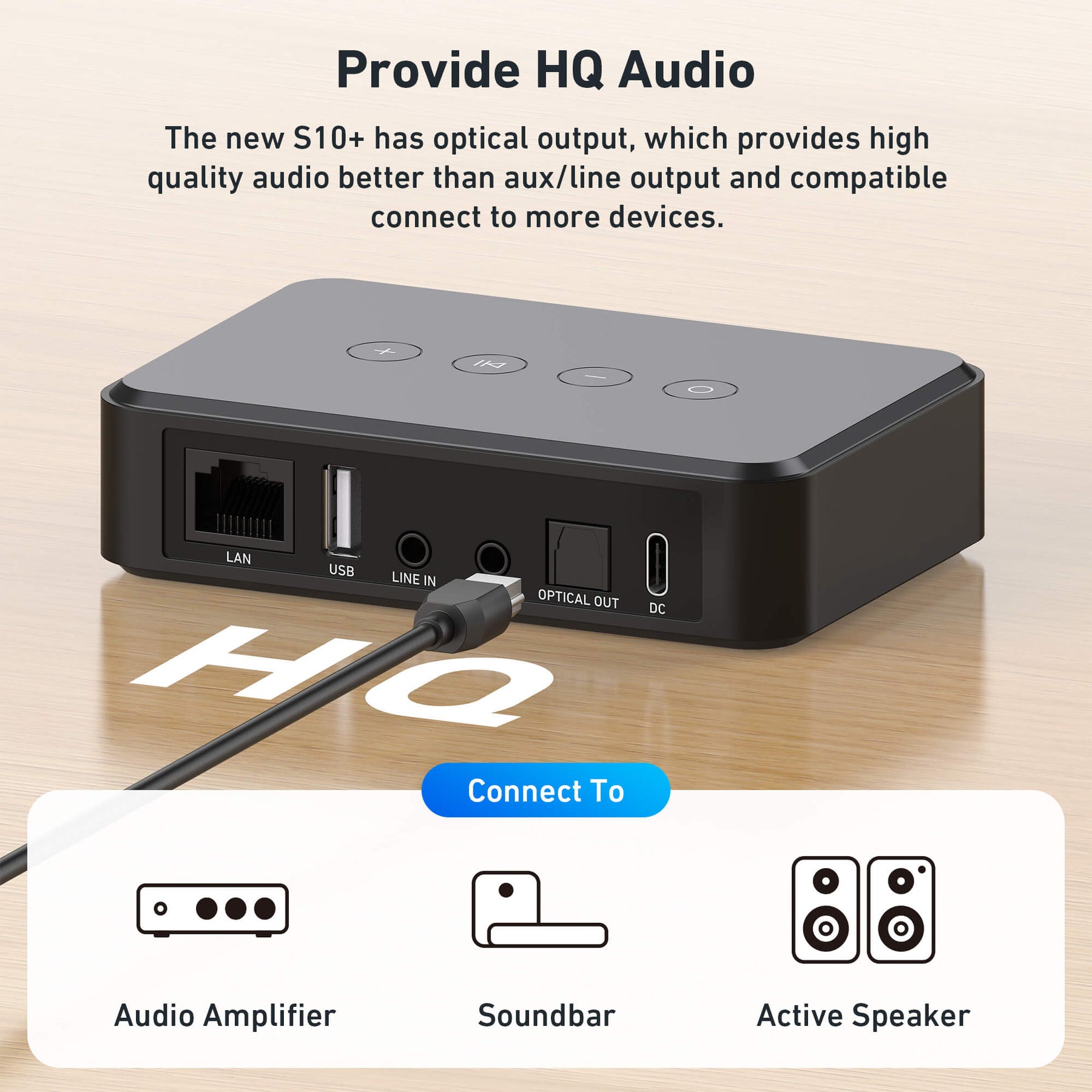 S10+ WiFi Music Streamer: Upgrade to a Multiroom system - Arylic