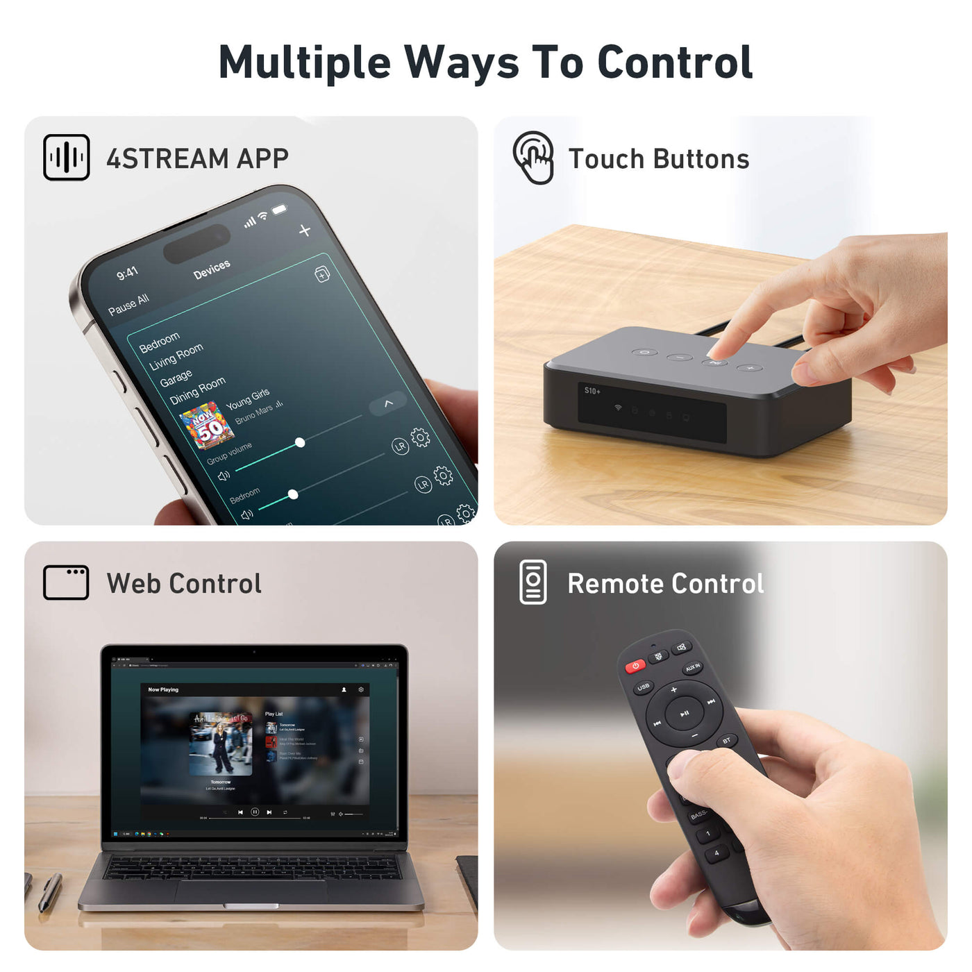 S10+ WiFi Music Streamer: Upgrade to a Multiroom system - Arylic
