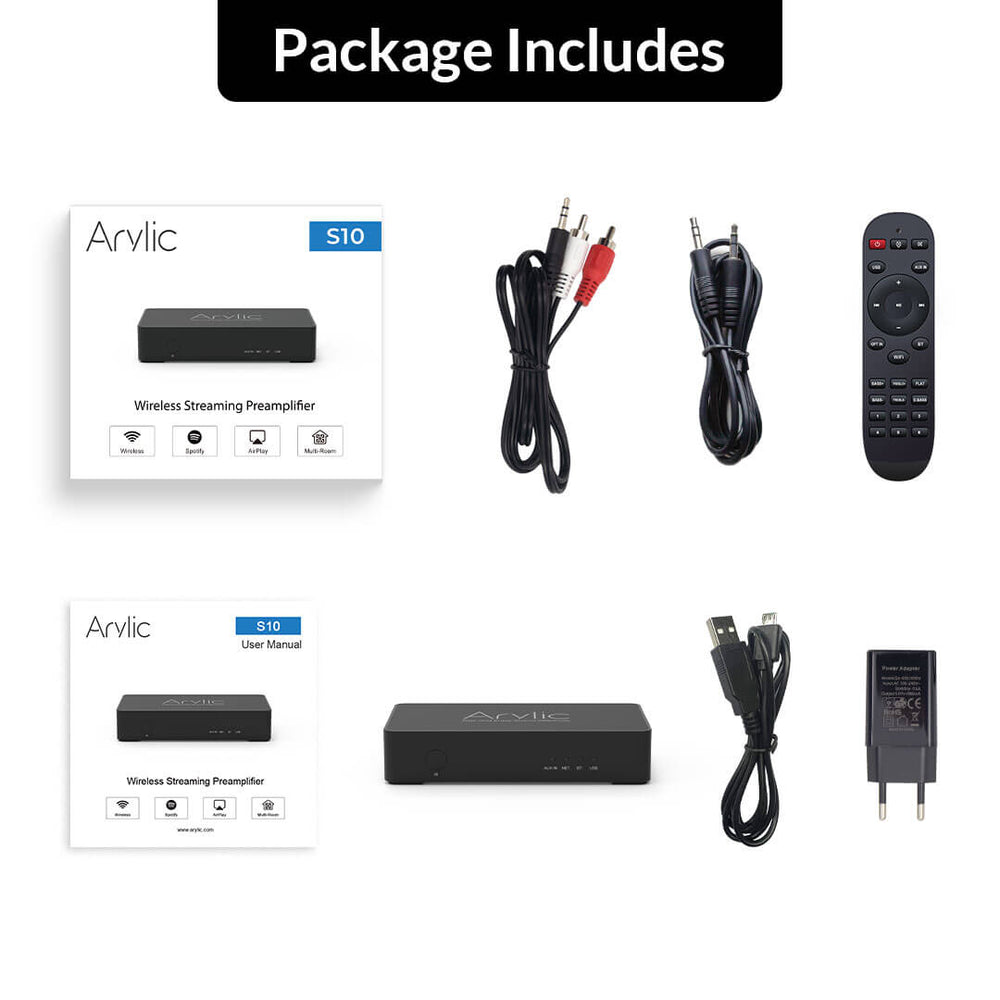 S10 WiFi Music Streamer: Upgrade to a Multiroom system - Arylic